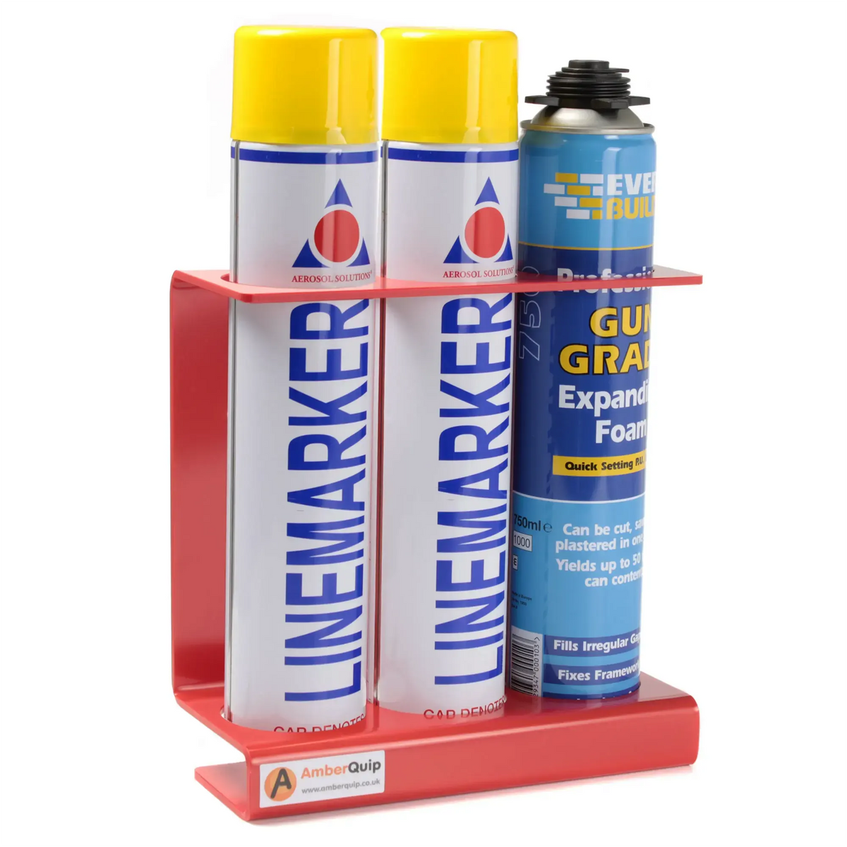 Tall Spray Can Holder in Red — AmberQuip